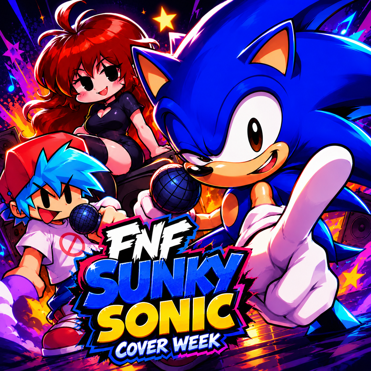 FNF Sunky Sonic Cover Week
